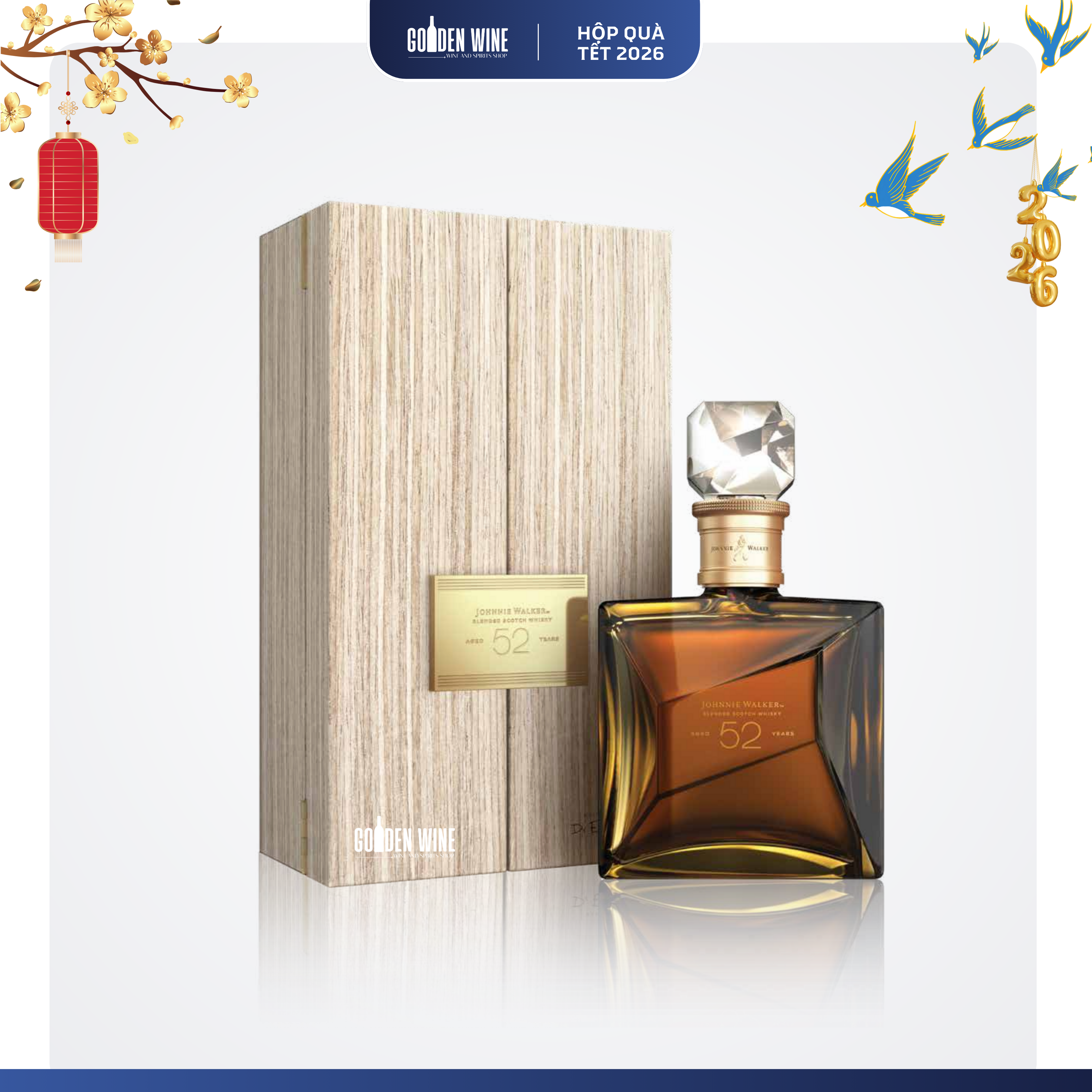 Hộp Quà Tết 2026 JOHN WALKER & SONS | Golden Wine - GW